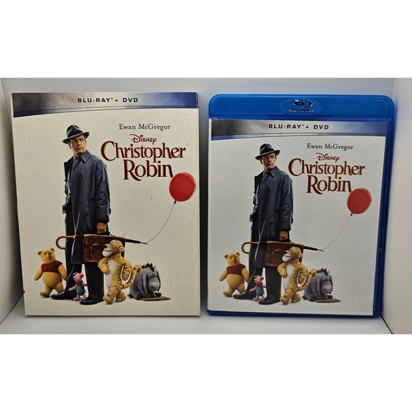Disney | Media | Christopher Robin Blu Ray Dvd Ewan Mcgregor Disney ...